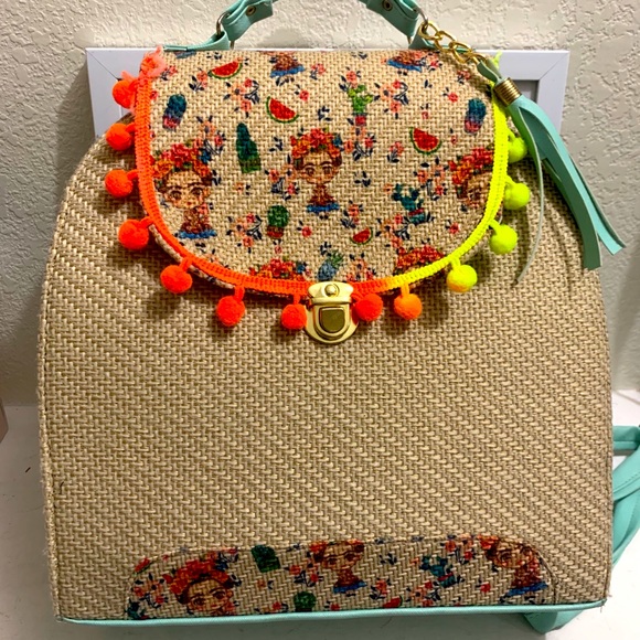 Hand Crafted | Bags | Multicolor Frida Backpack | Poshmark